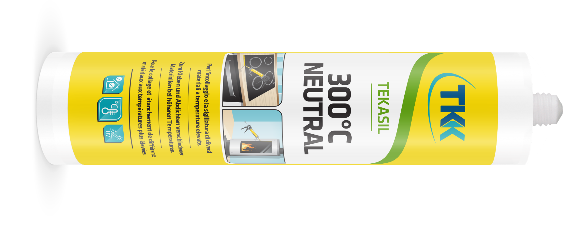 Tekasil Neutral 300 ° C :: Tkk-iberica